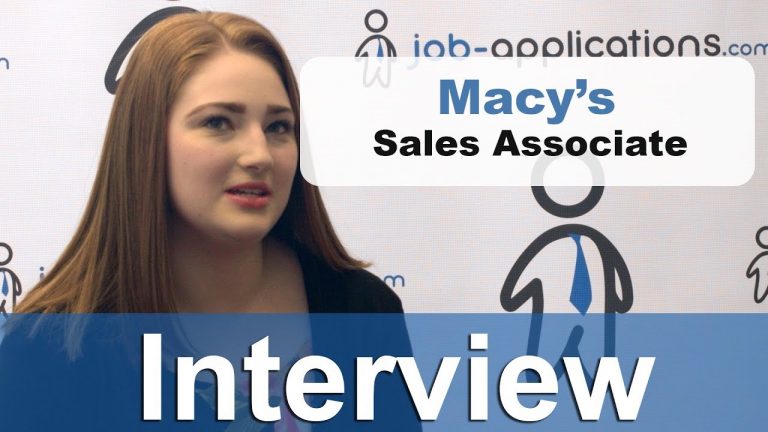 Macy's Retail Sales Associate Interview Questions & Answers - support your career