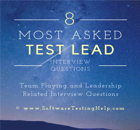 35 Test Lead Interview Questions (With Example Answers) - support your ...