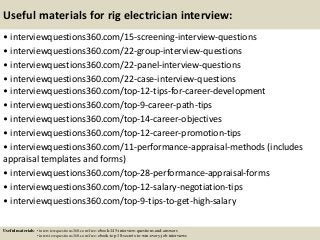Top Electrician Interview Questions (With Examples) - support your career